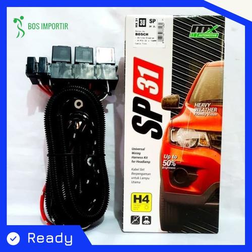 Jual KABEL RELAY SET H4 LAMPU DEPAN HEADLAMP H4 MOBIL 3 RELAY ORIGINAL ...