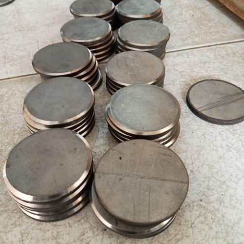 Jual plat stainles 304 tebal 4mm diameter 45mm / plat bulat sus 304 ...