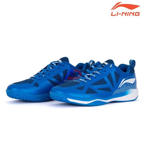 Jual Sepatu Badminton Lining Ultra Fly II / 2 AYTT049-6 Blue White ...