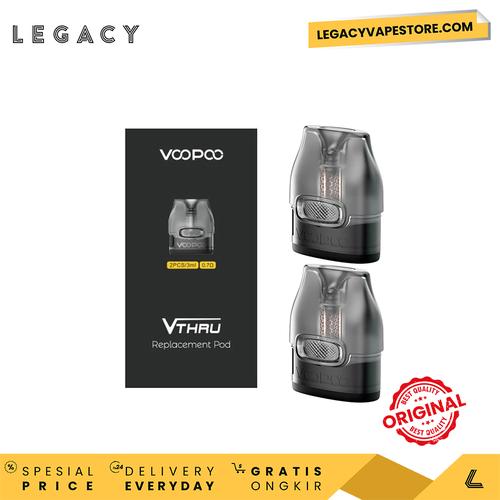 Jual Cartridge Voopoo Vthru Pro Replacement 100% Authentic by Voopoo ...