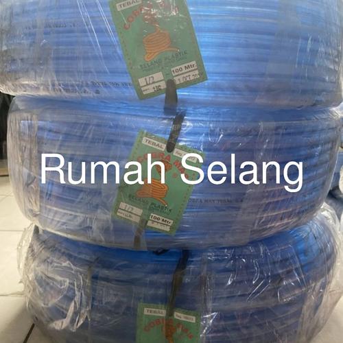 Jual Selang Tebal Cobra Mas 1/2 Inch Rollan / Selang Bening 1/2 Inci ...
