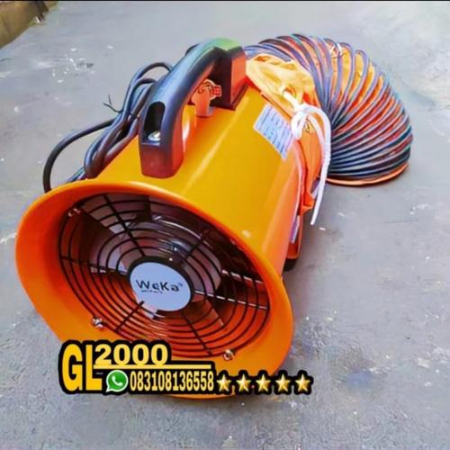 Jual Kipas Ventilator Blower 12 Inch Kipas Portable 300 mm +Selang 10 ...