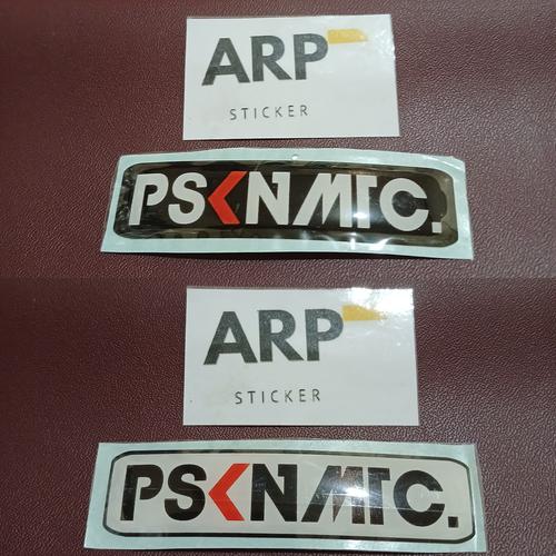 Jual STICKER STIKER EMBLEM PSKNMTC PASUKAN MATIC TMBUL 3D - Putih ...