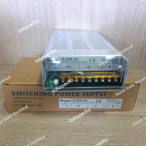 Jual Power Supply 100-240VAC/24VDC - 10A BCP-PWS24002 S-250-24 BCP ...