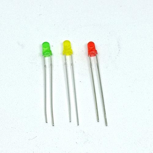 Jual LAMPU LED 3 mm 3mm warna merah kuning hijau - Merah - Kab. Magetan ...