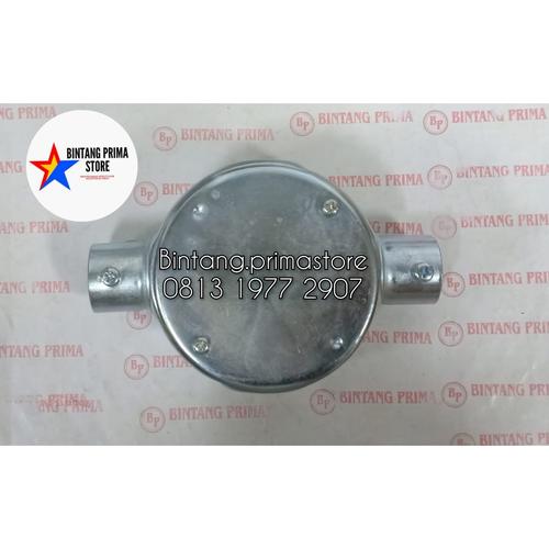 Jual T Dus Besi Galvanis 2 Cabang T Dus 2 Way Besi Galvanis E25 ...