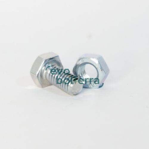 Jual Baut Mur Putih / BMP M4 x 12 Baut Mur Hexagon - Jakarta Barat - Evo Bolterra | Tokopedia