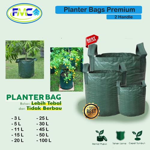 Jual Planter Bag Pot Tanaman Sedang Kecil Planterbag Liter Taman Eco ...