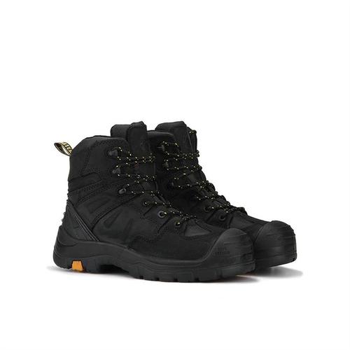 Jual Safety Shoes Rockrooster AK609 Black 6" CT EH Protection ASTM ...