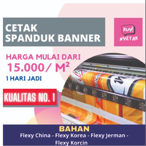 Jual Cetak / Print Spanduk Super murah / Banner Flexy 280gr-, Siap Cetak - Flexy 280 biasa ...