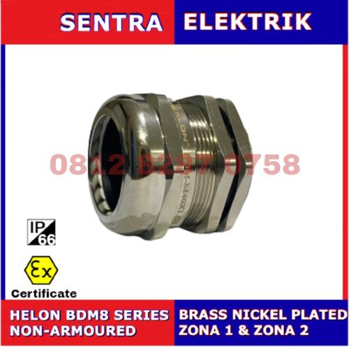 Jual Cable Gland Non Armored Explosion Proof M63 Metric Nickel Plated ...
