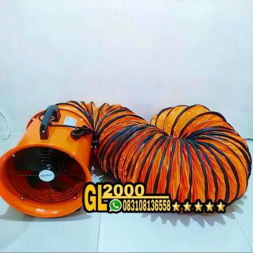 Jual Weka Kipas Blower 12 Inch Kipas Portable 300 mm + Selang Flexible ...