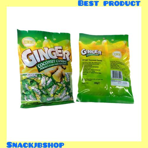 Jual PERMEN GINGER COCONUT CANDY / PERMEN JAHE KELAPA 160 GRAM ...