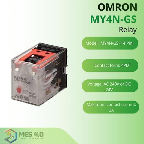 Jual OMRON MY4N-GS Relay - Kota Batam - MES Teknologi Indonesia | Tokopedia