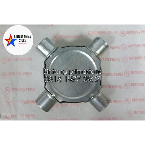 Jual T Dus Besi Galvanis 4 Cabang T Dus 4 Way Besi Galvanis E25 ...