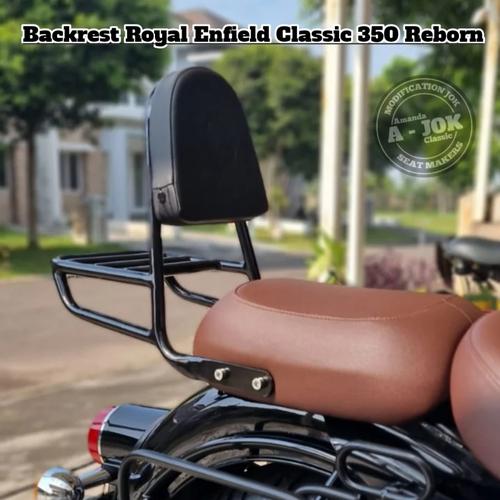 Jual BACKREST ATAU SANDARAN ROYAL ENFIELD CLASSIC 350 REBORN - Kab ...