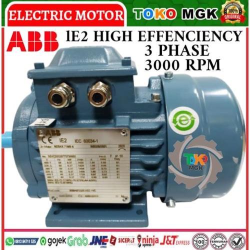 Jual 1.5Kw/2Hp/3Phase/3000Rpm M2Bax90Sa2 Abb Motor Ie2 High Efficiency ...