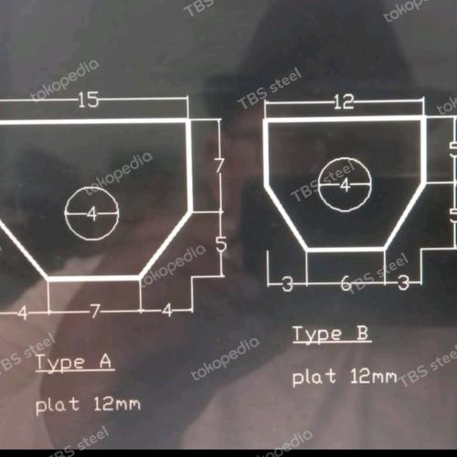 Jual plat besi potongan 12mm custom - Jakarta Barat - TBS STEEL | Tokopedia