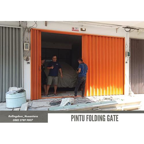 Jual Pintu dorong folding gate baja/galvalum - Jakarta Selatan ...