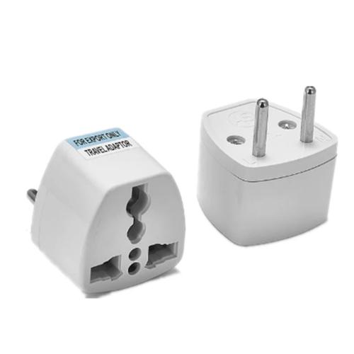 Jual Colokan 3 Pin Kaki Power Plug Adapter Converter EU US AU UK to UK ...