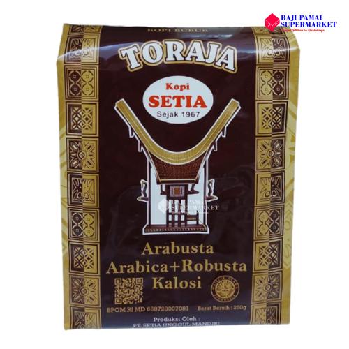 Jual Kopi Toraja Setia Arabusta Arabica + Robusta Kalosi 250gr - Kota ...