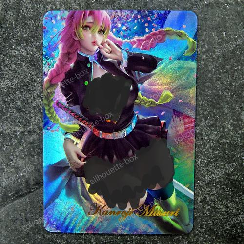 Jual SC Demon slayer Mitsuri Kanroji Metal Hairline Texture Hologram ...