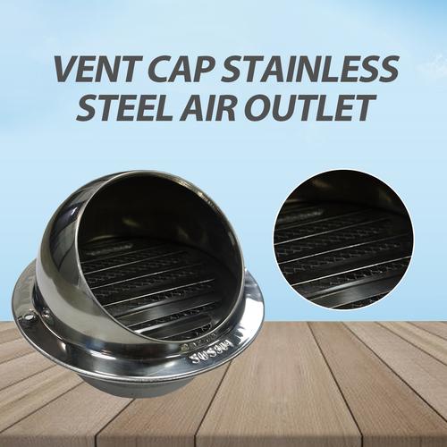 Jual HVAC VENT CAP HG-04 304 # STAINLESS STEEL AIR OUTLET - 80mm ...