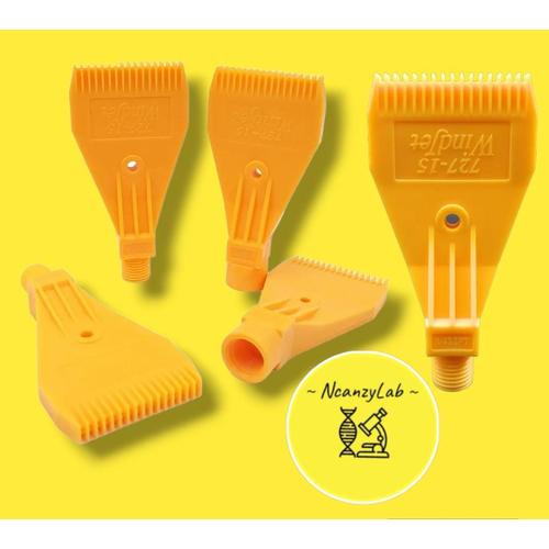 Jual Wind Jet nozzle Air Blowing 1/4 Inch ABS Type A / Nozzle jet Flat ...