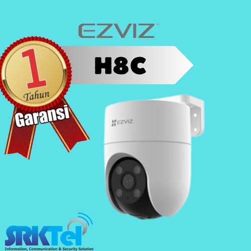 Jual Ezviz H8c IP Cam Outdoor 4MP 2K+ Auto Tracking Pan & Tilt Wi-Fi ...