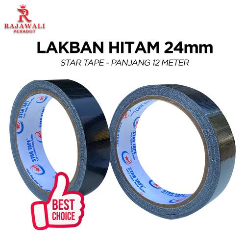 Jual Lakban Hitam Kain 24mm Solasi Black Tape - Kota Bandung - Rajawali ...