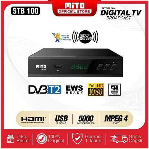 Jual MITO Set Top Box Digital TV Broadcast STB100 Full HD - Kota Bekasi ...