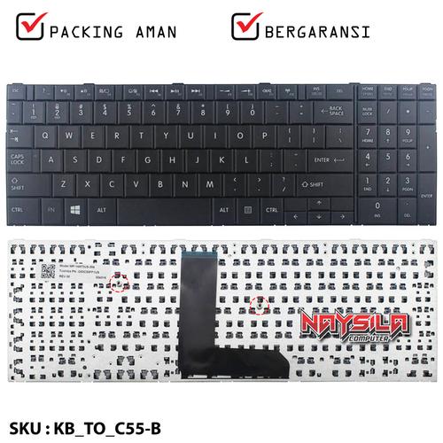 Jual Keyboard Toshiba Satellite C50-B C55-B C50A-B C50D-B C55D-B C55 ...