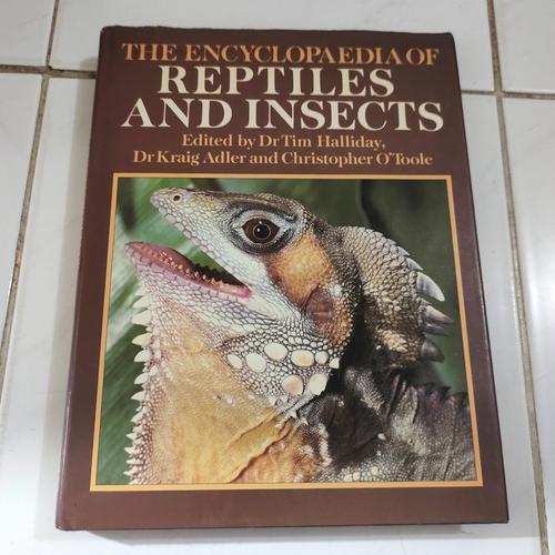 Jual The Encyclopaedia Of Reptiles And Insects by Dr Tim Halliday dkk ...