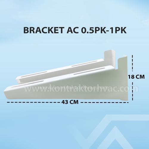 Jual BRACKET OUTDOOR AC 0.5PK - 5 PK Tebal 1,2mm Berkualitas Powder ...