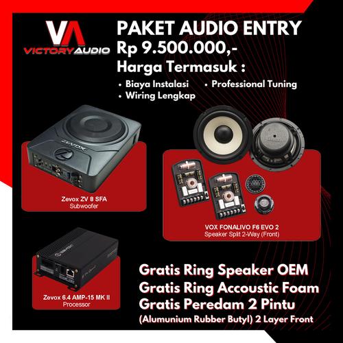 Jual INCLUDE INSTALASI - Paket Audio Full Sound System ENTRY VICTORY ...