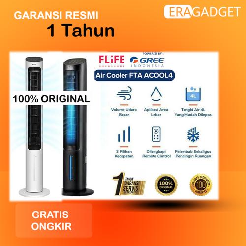 Jual FLiFe GREE Tower Fan Air Cooler-Kapasitas 4 Liter GTA/FTA-ACOOL4 ...