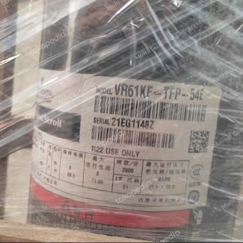 Jual CPOMPRESSOR COPELAND SCROLL VR61/VR61KF/VR61KF-TFP-54E 5PK R22 3PH ...