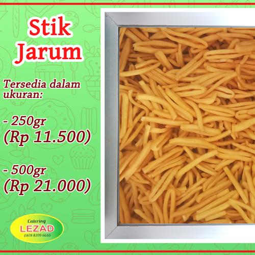 Jual Snack Cemilan Camilan Stick Jarum - 500gr - Kab. Kebumen - lezad ...