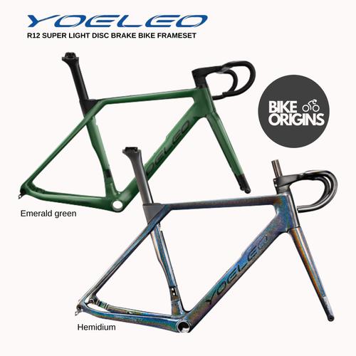 Jual Frameset YOELEO R12 Carbon Disc Brake - Road Bike - Emerald Green ...