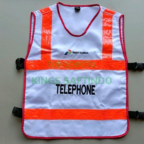 Jual ROMPI SAFETY CUSTOM /SAFETY VEST BORDIR / ROMPI PROYEK - Jakarta ...