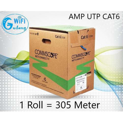 Jual Kabel AMP COMMSCOPE UTP CAT6 1427071-6 1Roll (305M) - Jakarta ...