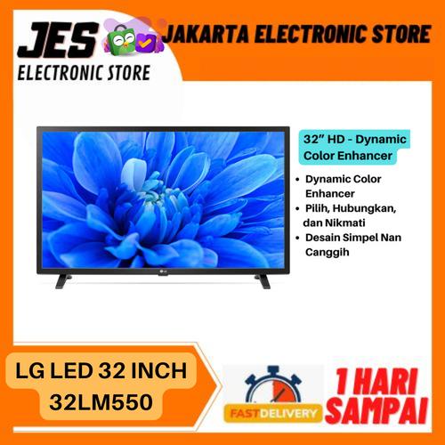 Promo LG 32LM550 LED TV 32 Inch HD Digital USB HDMI Model 32LM550BPTA ...