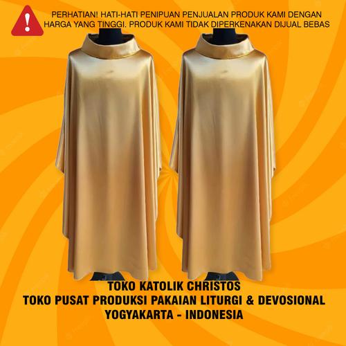 Jual Kasula Romo Imam Katolik/Kasula Gold/Kasula Pastor/Katolik - Kab ...