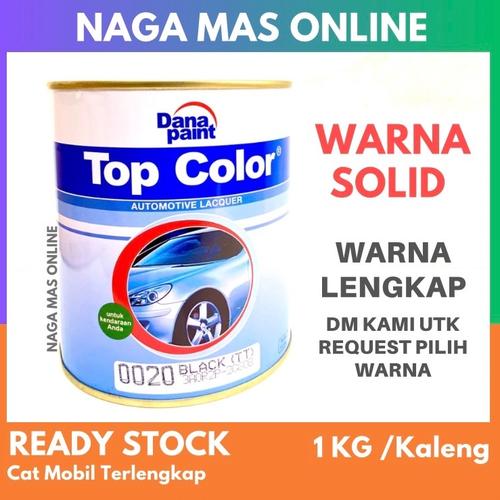 Jual TOP COLOR WARNA SOLID UKURAN 1 L / DANAPAINT / CAT MOBIL / CAT ...