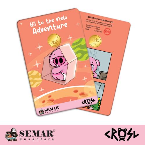 Jual Logam Mulia SMG Gold CRSL Farewell Emas Batangan Semar Nusantara ...