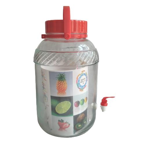 Jual Toples Kaca Fermentasi Kedap udara 12 Liter Kran Home Line - 12 ...