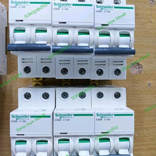 Jual mcb schneider IC60N 2P 10A 6KA A9F74210 C10 - Jakarta Pusat - Dany Jaya Abadi | Tokopedia