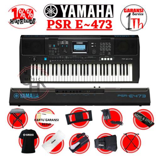 Jual Yamaha psr e473 / e-473 / psr e 473 keyboard paket - E473 ...