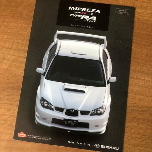 Jual Brosur katalog mobil Jepang JDM Subaru Impreza WRX STi Spec-C RA ...