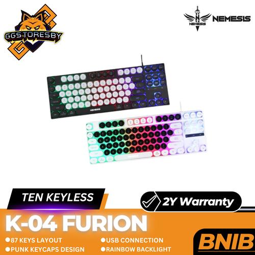 Jual NYK FURION K-04/K04 TKL MEMBRANE Gaming Keyboard - BLACK - Kota Surabaya - GGSTORESBY ...